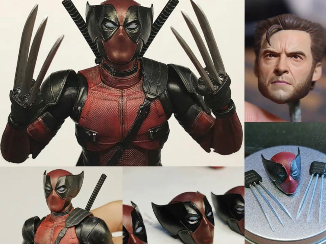 Deadpool and Wolverine shf S.H.Figuarts Marvel legends mafex zdtoys 1/ ...