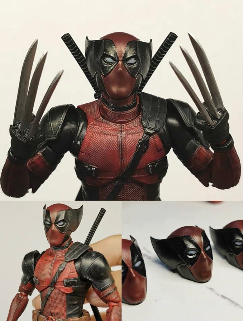 Deadpool and Wolverine shf S.H.Figuarts Marvel legends mafex zdtoys 1/ ...