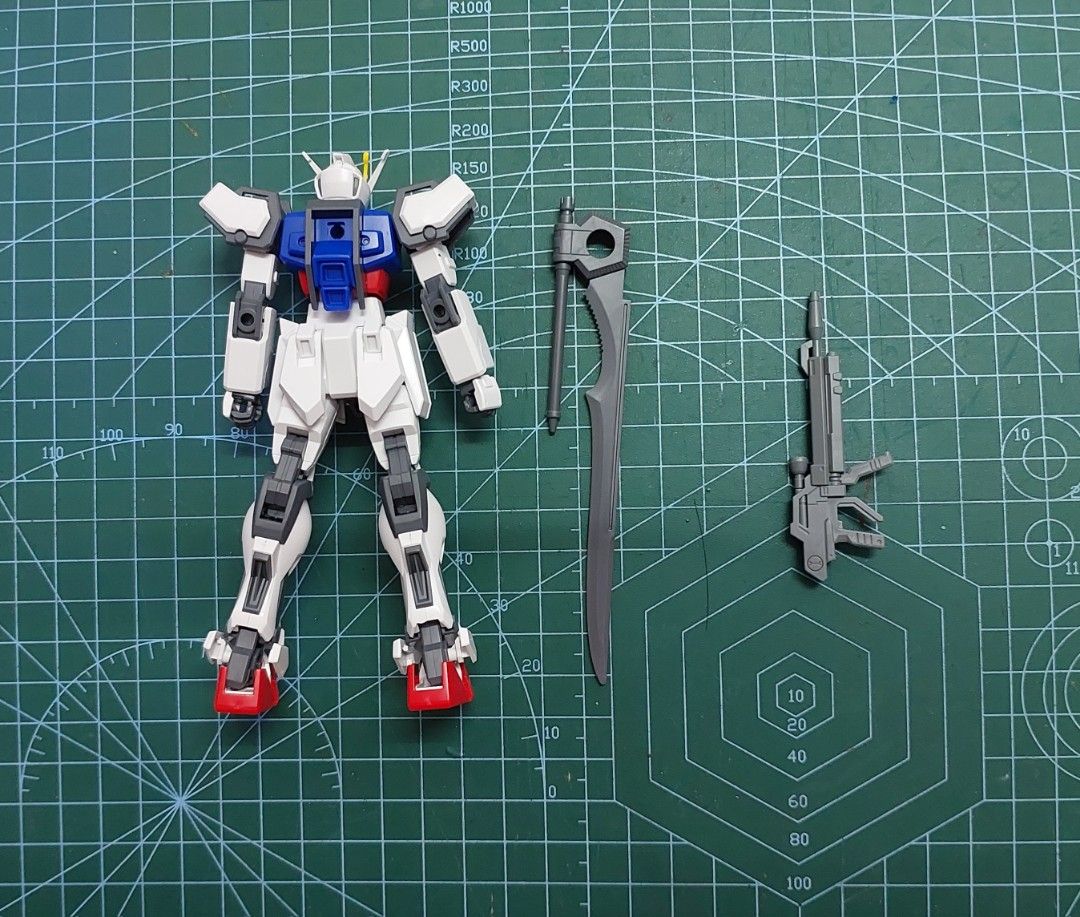 Eg strike gundam with aile backpack, Announcements on Carousell