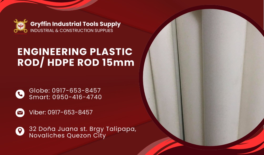 ENGINEERING PLASTIC ROD/ HDPE ROD 15mm, Commercial & Industrial ...