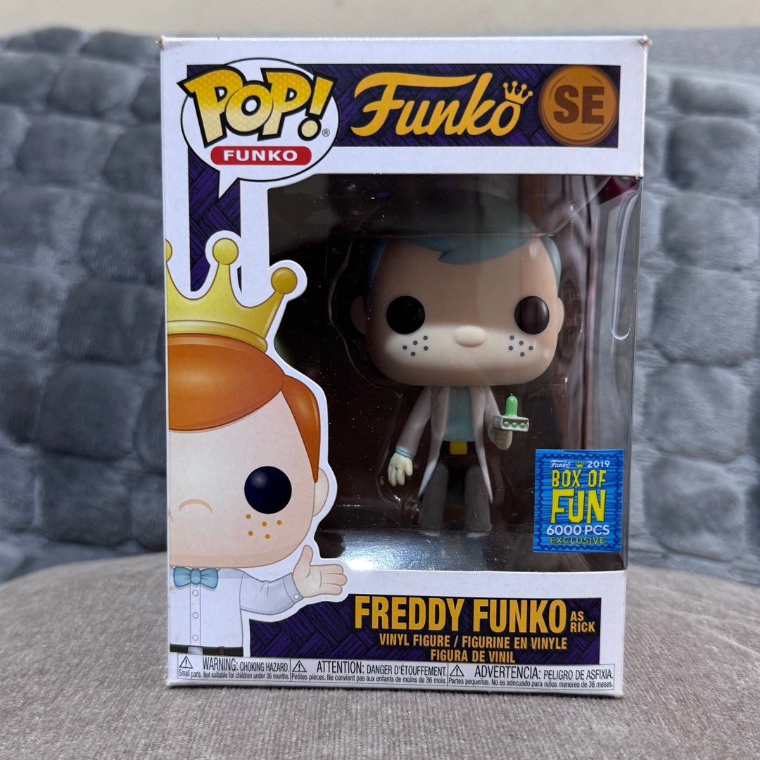 Funko Pop Funko Freddy as Rick and Morty Freaky Tiki Fundays, Hobbies ...