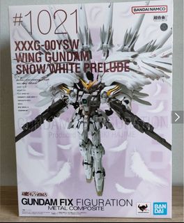 現貨 全新日魂靚啡盒 2024 GUNDAM FIX FIGURATION METAL COMPOSITE WING GUNDAM SNOW WHITE PRELUDE #1021 白雪姬 ...
