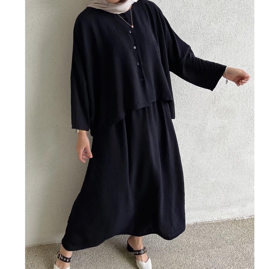 Holiday Amaya Set (Black), Women's Fashion, Dresses & Sets, Sets or ...