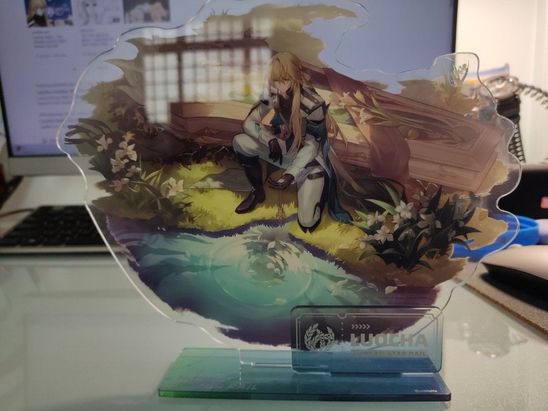 Honkai star rail Standee ( Welt , Luocha ), Hobbies & Toys, Toys ...