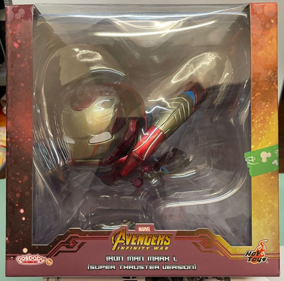 Hot Toys Cosbaby Avengers Infinity War Iron Man Mark L Super Thruster ...