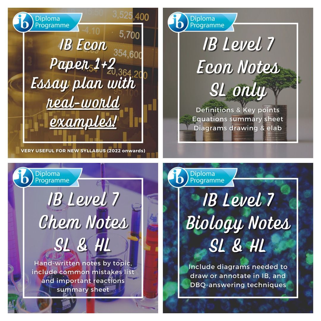 【USEFUL‼️】IB Notes| IB Exam Notes | IB Chinese A 中文A, IB English B, IB ...