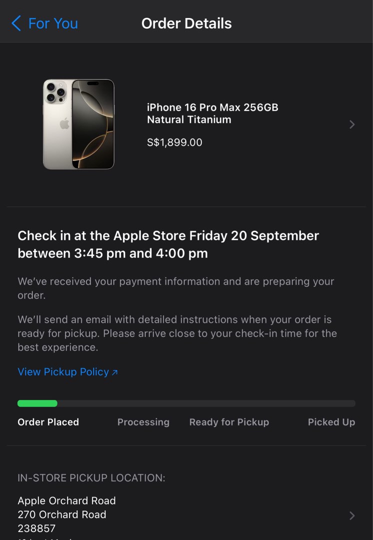 iphone 16 Pro Max 256gb Natural Titanium (Sliver), Mobile Phones ...