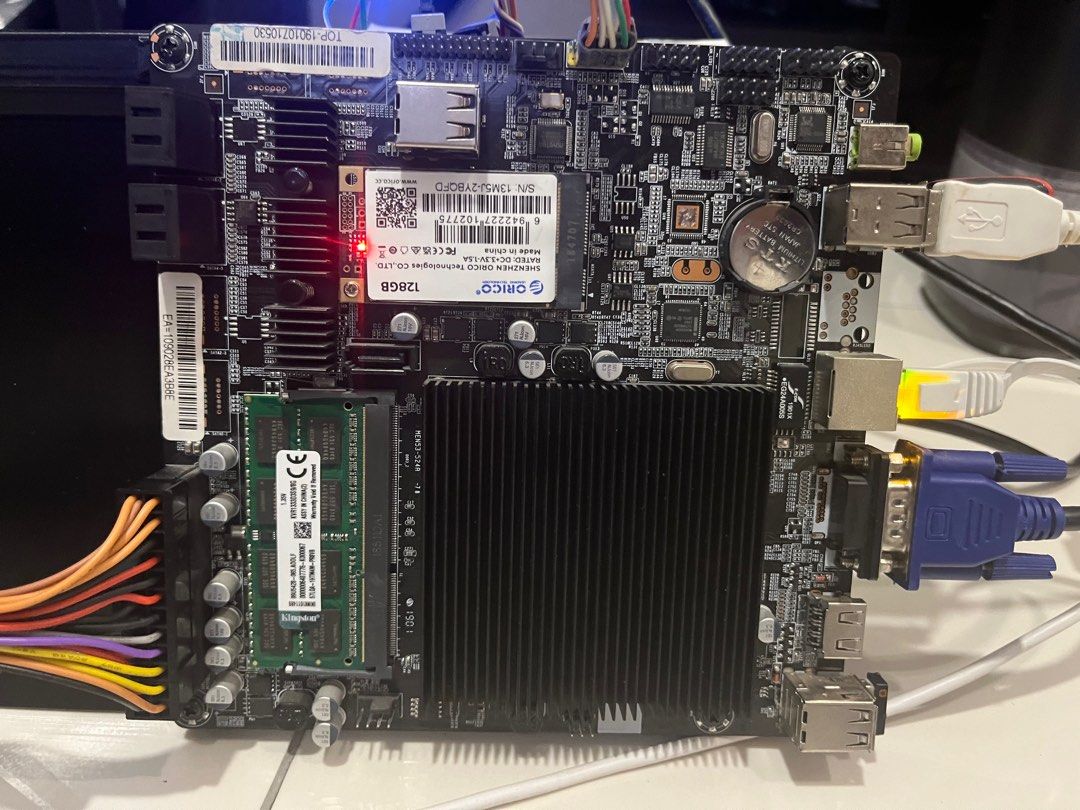 ITX J1900 NAS PC board set, Computers & Tech, Desktops on Carousell