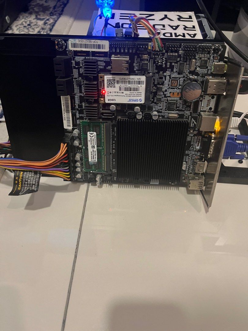 ITX J1900 NAS PC board set, Computers & Tech, Desktops on Carousell