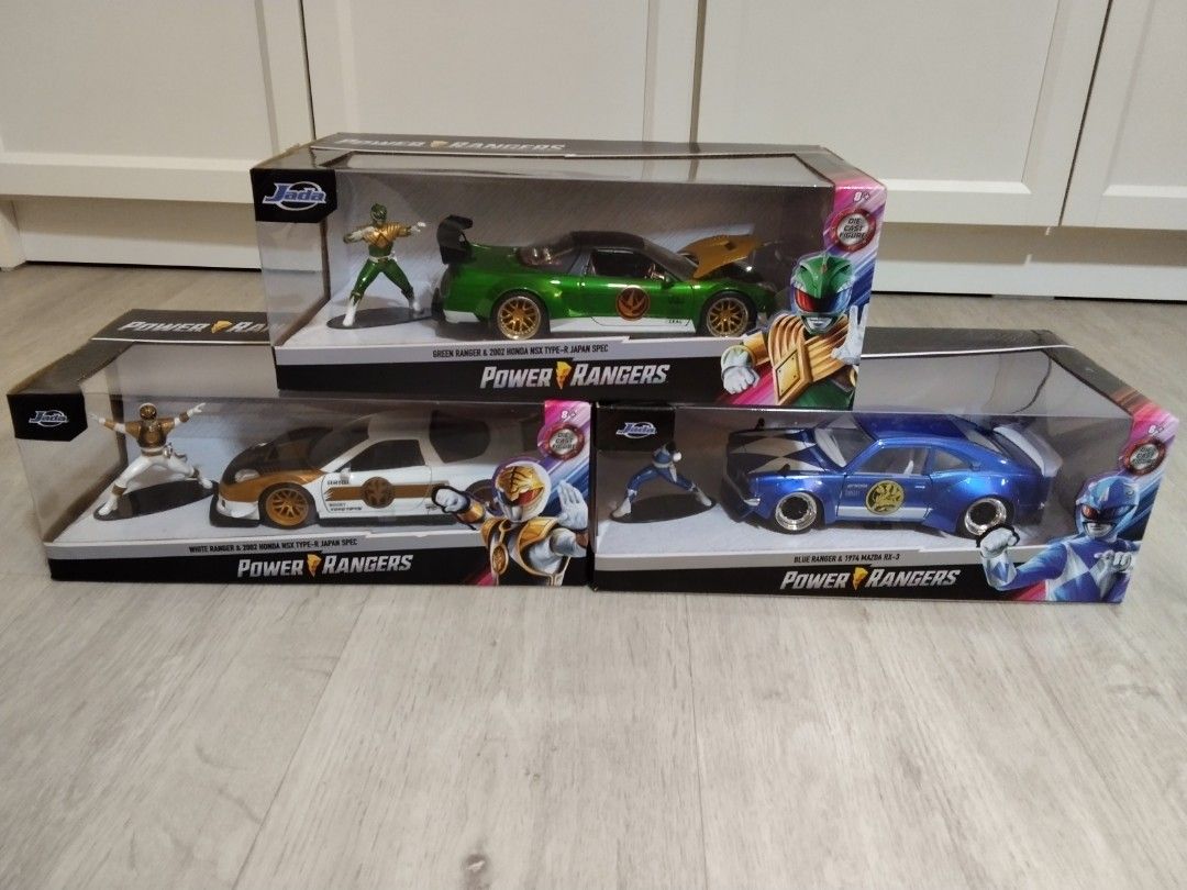 Jada Toys Power Ranger series Scale 1/24, Hobbies & Toys, Toys & Games ...