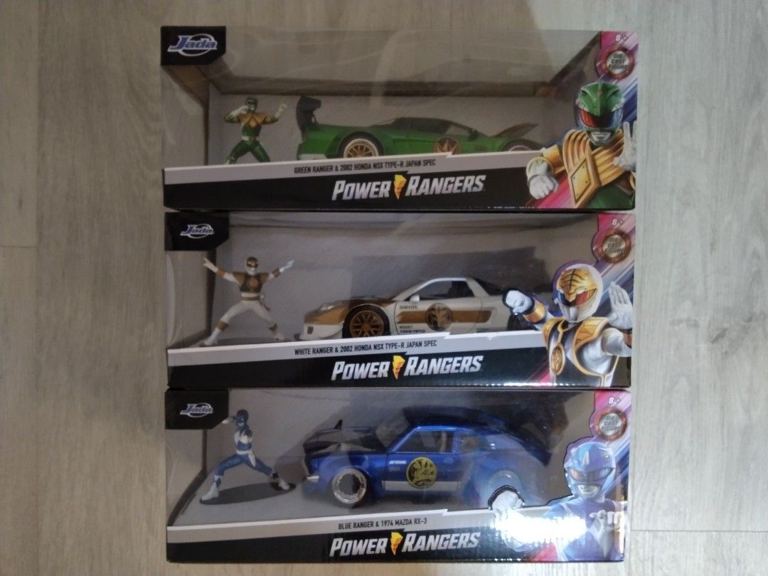 Jada Toys Power Ranger series Scale 1/24, Hobbies & Toys, Toys & Games ...