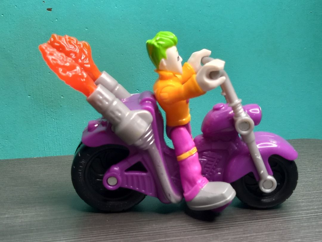 "Joker & Motorcycle" Fisher-Price Imaginext DC Comics, Hobbies & Toys ...