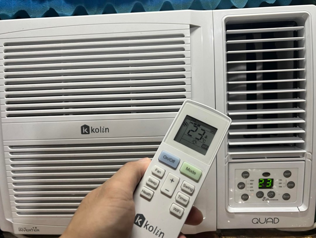 KOLIN QUAD series full DC Inverter 1.5 HP with remote, TV & Home ...