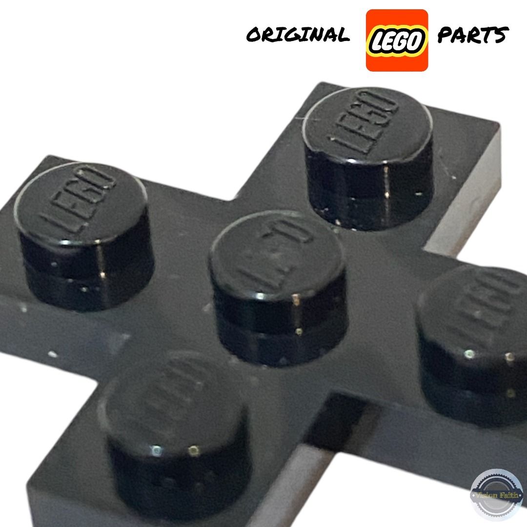 L36.7. LEGO PLATE MODIFIED PARTS #15397 - PLATE MODIFIED 3 x 3 CROSS ...