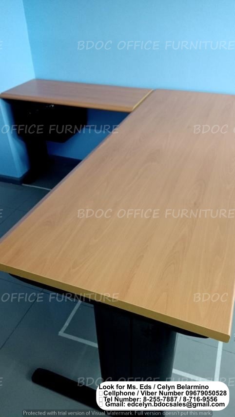L- Type Executive Table Brand New, Furniture & Home Living, Office ...