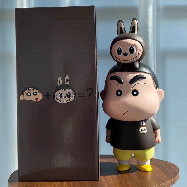 Labubu + Crayon Shin-Chan 42cm 1:1 Blind Box, Hobbies & Toys, Toys ...