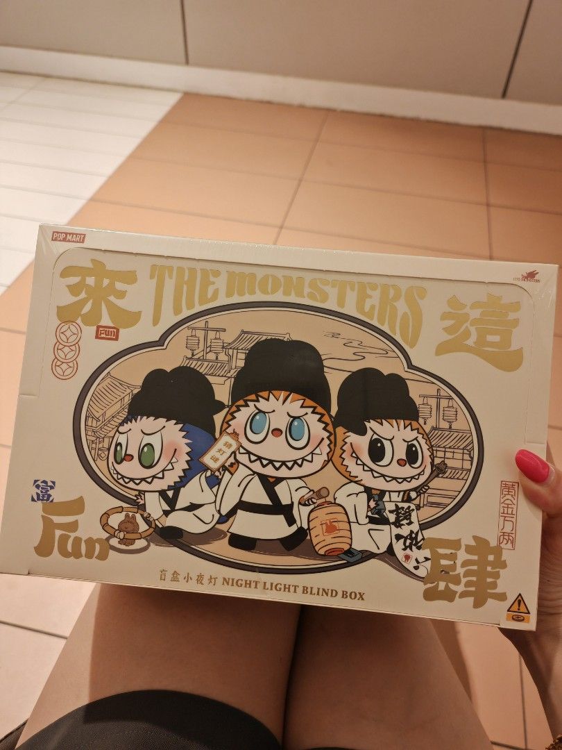 LABUBU NIGHT LIGHT BLIND BOX, Hobbies & Toys, Toys & Games on Carousell