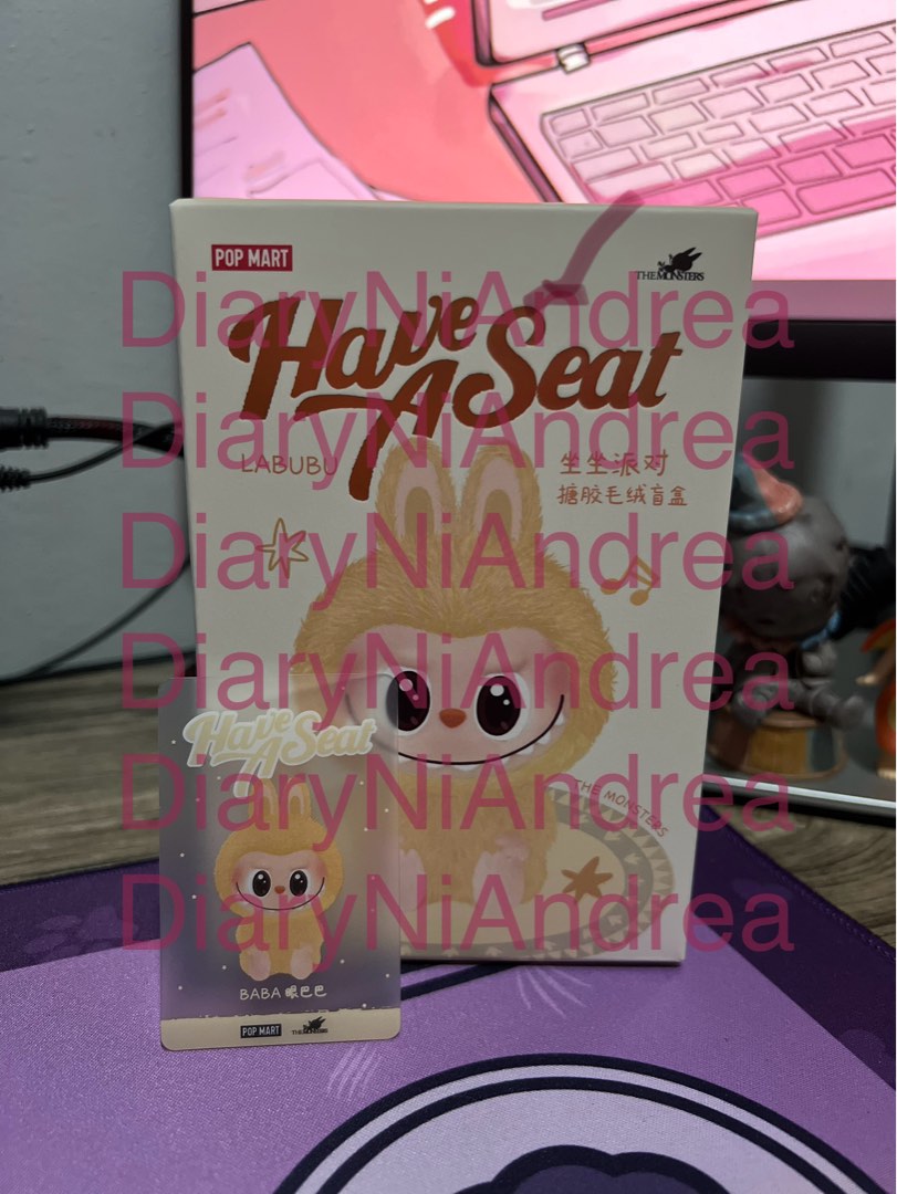 Labubu V2 (single box) Zizi, Hobbies & Toys, Toys & Games on Carousell