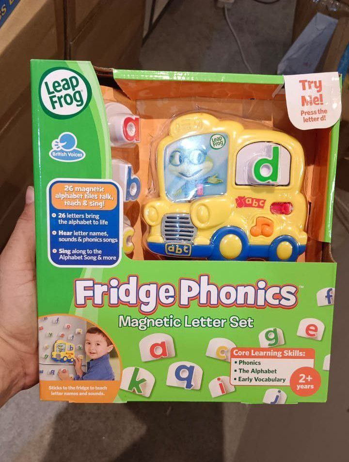 LeapFrog Fridge Phonics Magnet Letter Set, Babies & Kids, Infant ...