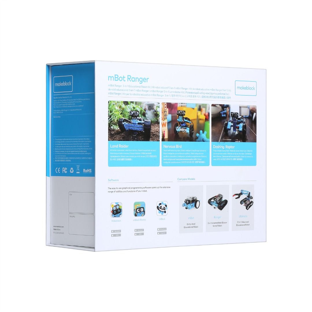 Makeblock mBot Ranger 3-in-1 Educational Robot Kit | STEM Robotics ...