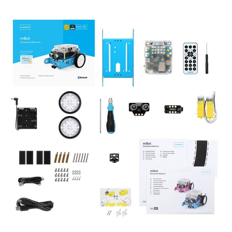 Makeblock mBot V1.2 Blue Educational Robot Kit Bluetooth Version ...