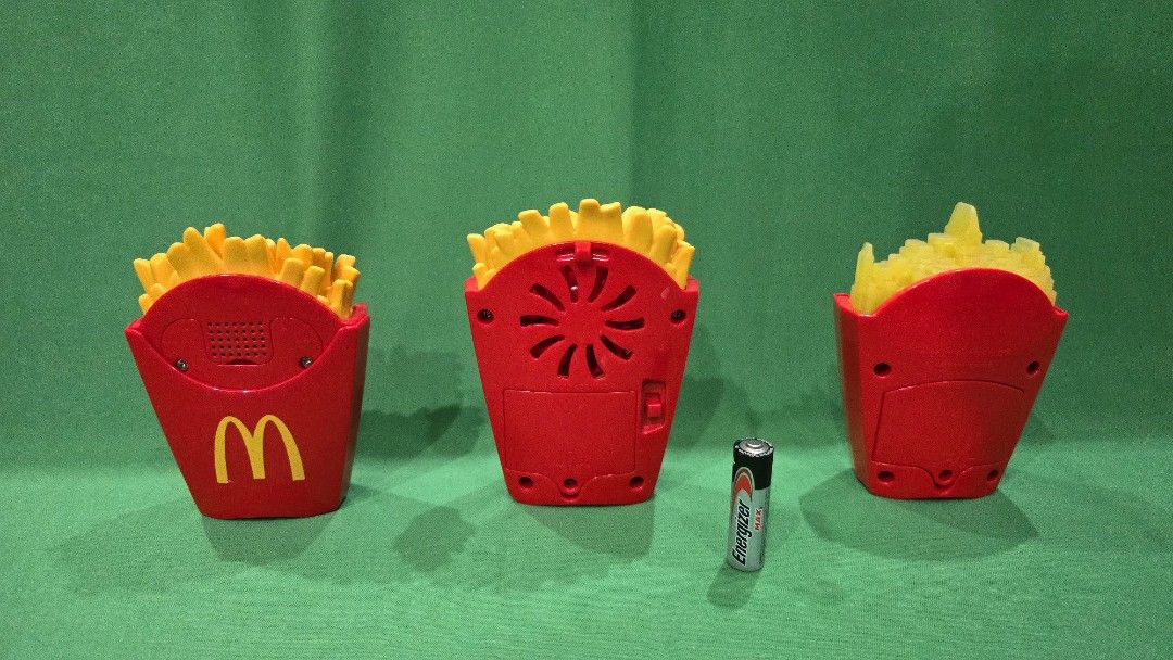 McDonalds Fries Cooling Fan, Lights & Clock, Hobbies & Toys, Toys ...