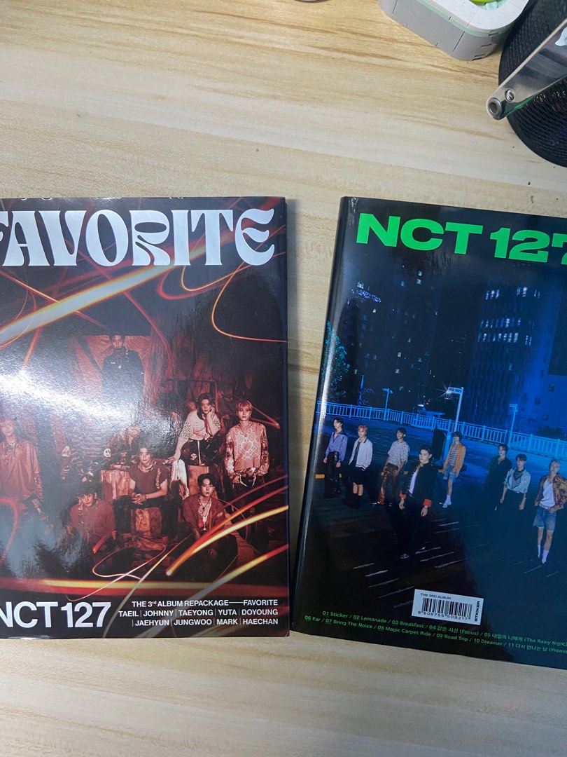 NCT STICKER AND FAVORITE ALBUM, Hobbies & Toys, Collectibles ...