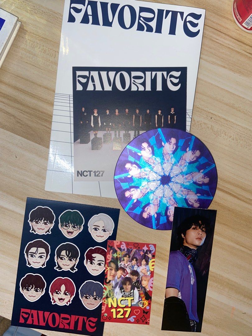 NCT STICKER AND FAVORITE ALBUM, Hobbies & Toys, Collectibles ...