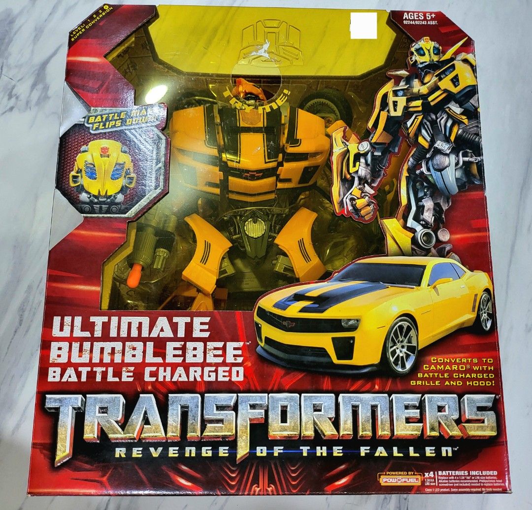 NEW Transformers Ultimate Bumblebee Battle Charged Revenge of the ...