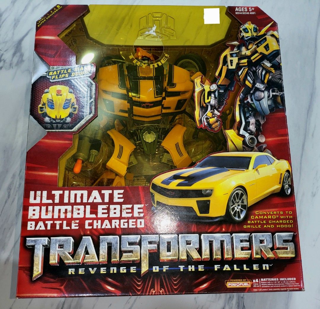 NEW Transformers Ultimate Bumblebee Battle Charged Revenge of the ...