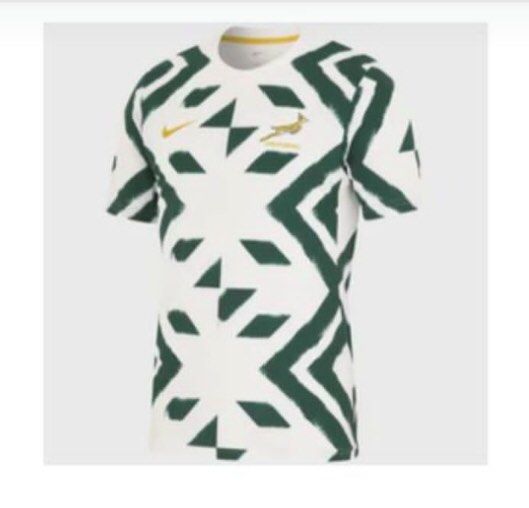Nike Springboks Men’s Pre-Match Training Rugby Shirt 2024/25, Men's ...