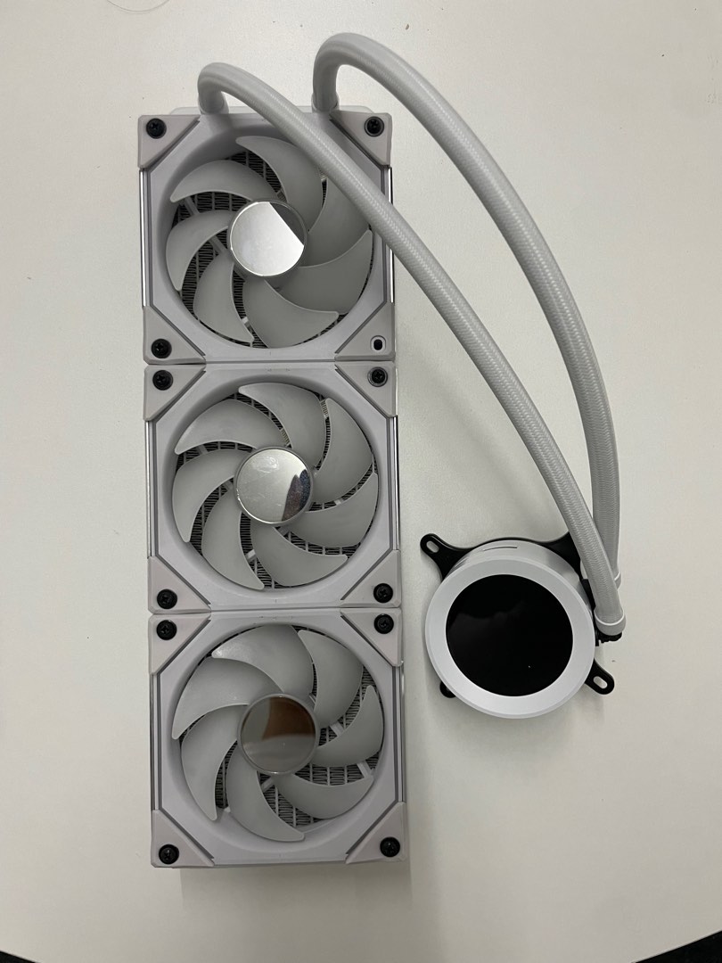 NZXT KRAKEN ELITE Z73 WHITE 360MM LCD AIO LIQUID COOLER WITH LIAN LI ...