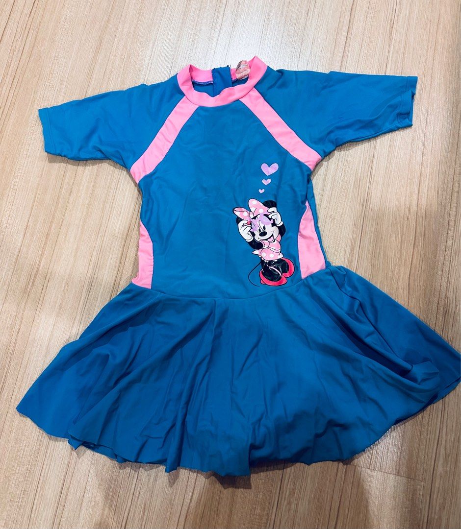 Ogival Disney Minnie Mouse One Piece Swimwear for Girls, Babies & Kids ...
