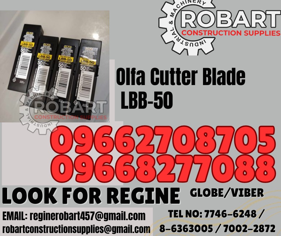 Olfa Cutter Blade LBB-50, Commercial & Industrial, Construction Tools & Equipment on Carousell