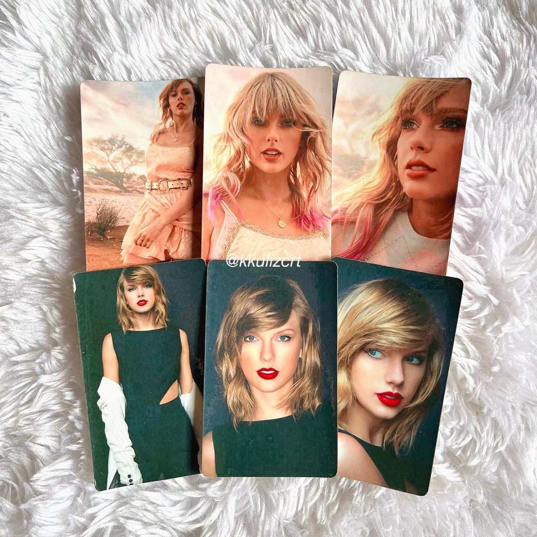 onhand fanmade taylor swift photocard pc by @swiftie.co 1989 lover set ...