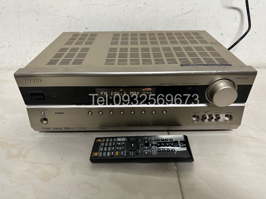ONKYO TX SR507 收音劇院 5.1 環繞擴大機 HDMI 3D 藍光環繞擴大機 副廠全新遙控器, 耳機及錄音音訊設備, 其他音響配件及設備在旋轉拍賣