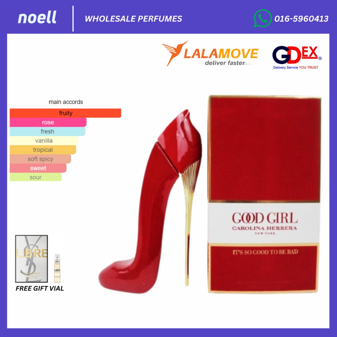[ORIGINAL] AUTHENTIC READY STOCK CAROLINA HERRERA GOOD GIRL RED EDITION ...