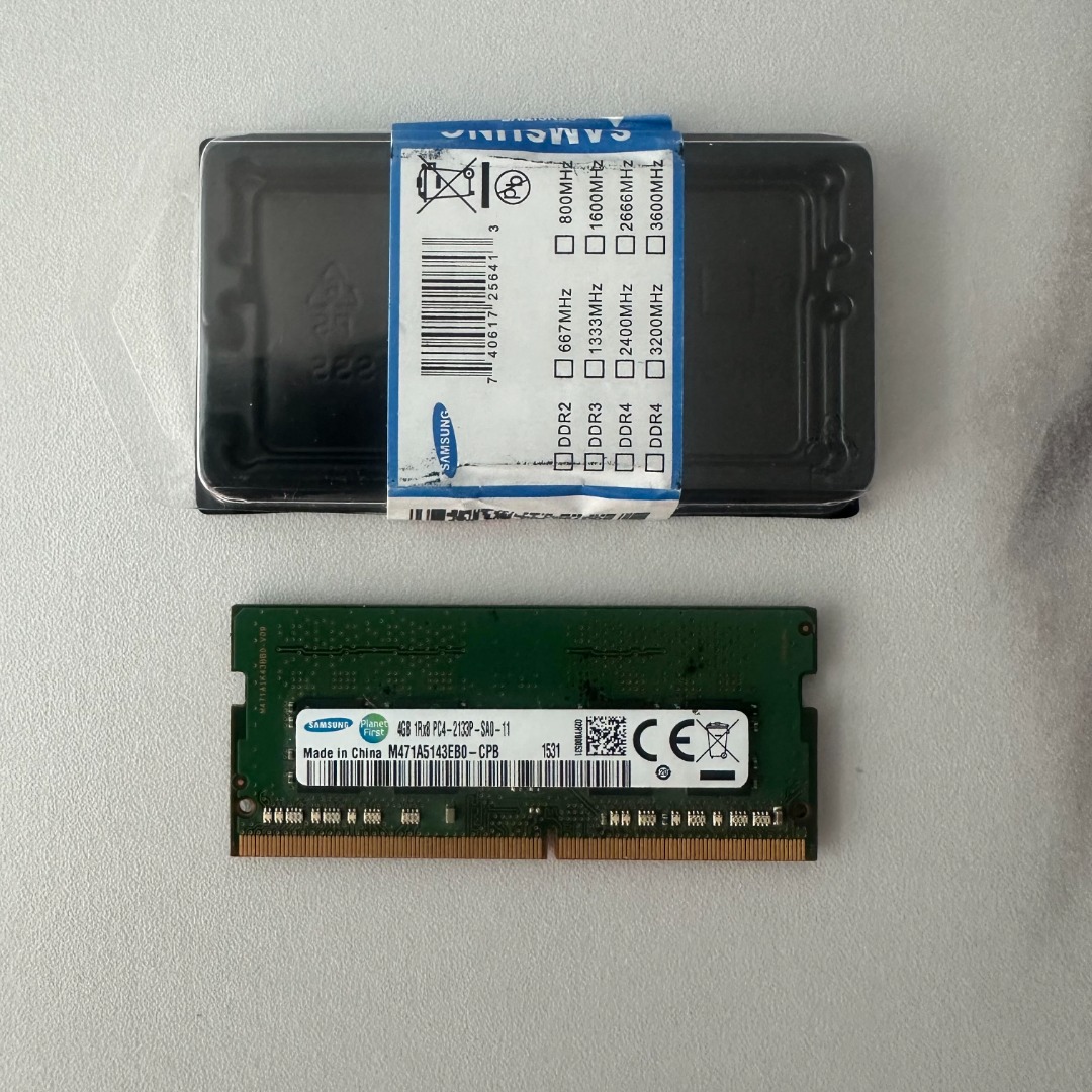 Original Samsung 4gb Ram DDR4, Computers & Tech, Laptops & Notebooks on ...
