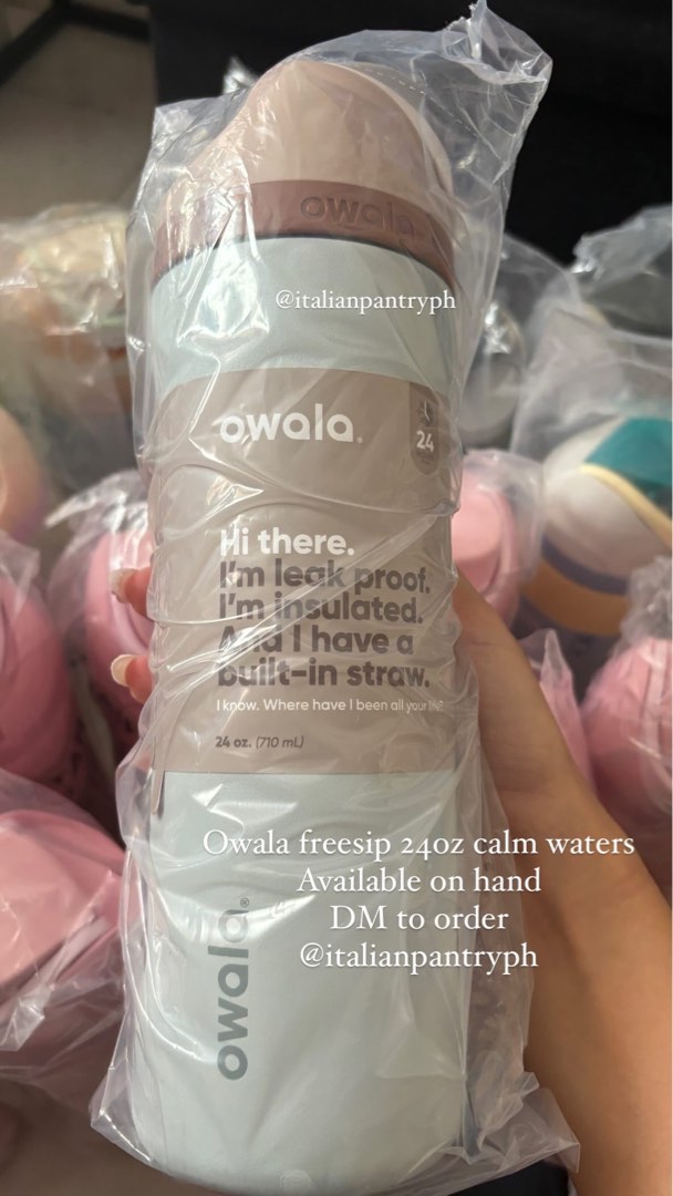 Owala freesip 24oz calm waters, Furniture & Home Living, Kitchenware & Tableware, Water Bottles ...