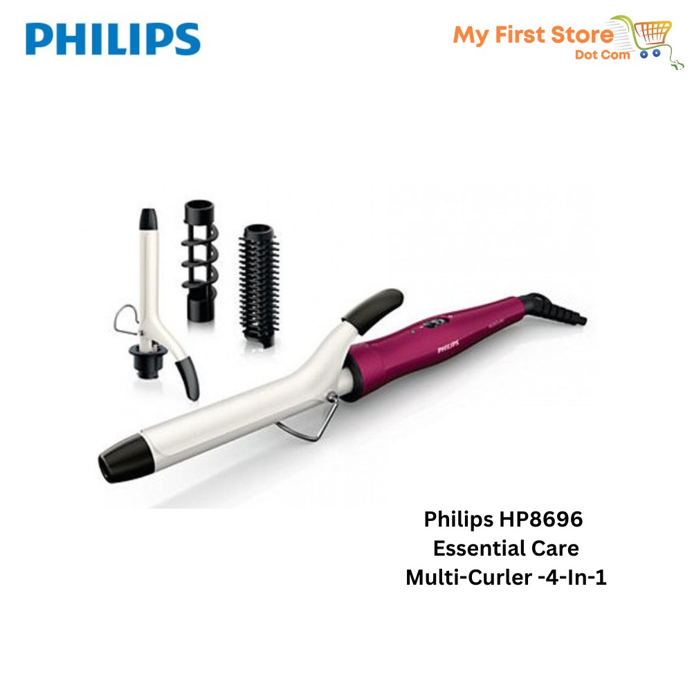 Philips HP8696 Multi-Curler 4in1 Curling Iron 4 Styling Attachments ...