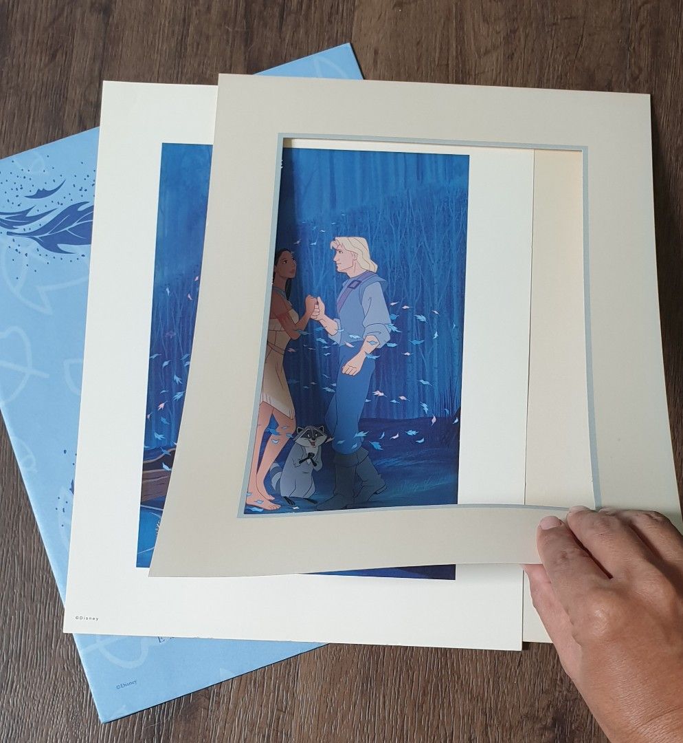 Pocahontas paper thin Poster, Hobbies & Toys, Memorabilia ...