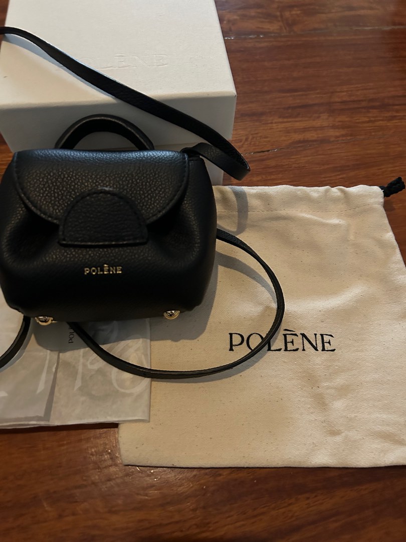 Polene Numero Un Micro in black, Luxury, Bags & Wallets on Carousell