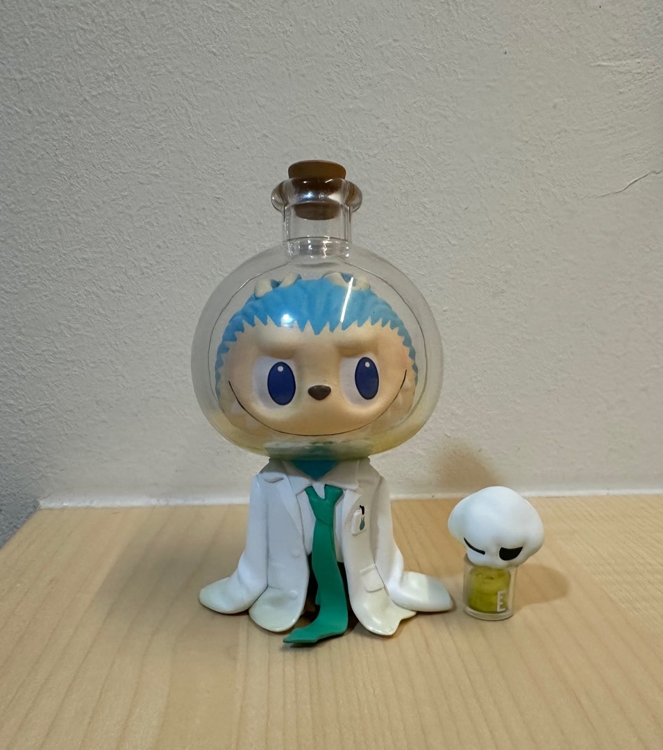 Popmart Labubu The Monsters Almost Hidden Series (Flask), Hobbies ...