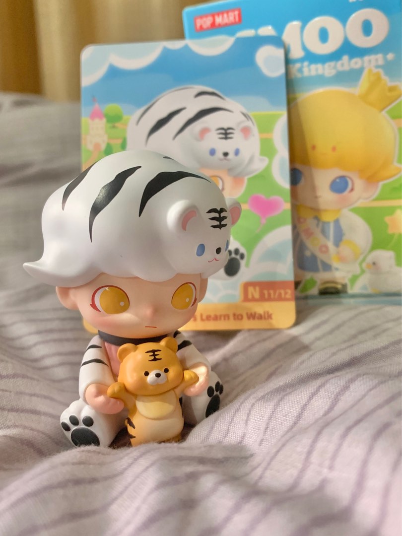 POPMART DIMOO Animal Kingdom Tigers learn to walk, Hobbies & Toys, Toys ...