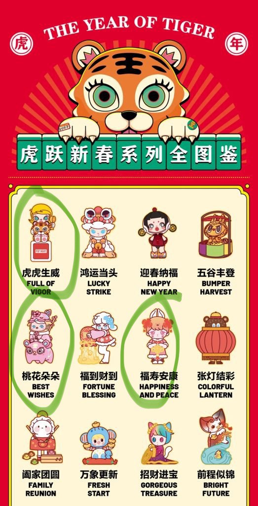 Popmart the year of tiger, Hobbies & Toys, Toys & Games on Carousell