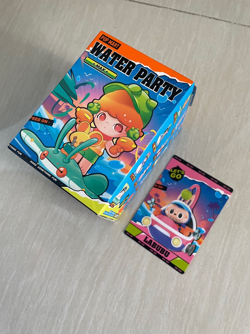 Popmart Water Party Blind Box - Labubu, Hobbies & Toys, Toys & Games on ...