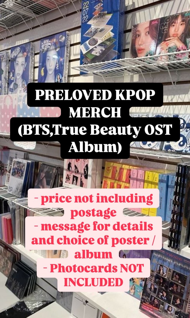 PRELOVED KPOP MERCH - True Beauty OST Album, BTS, Hobbies & Toys ...