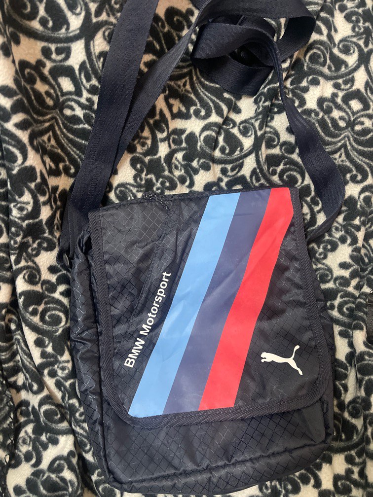 PUMA x BMW SLING BAG, Men's Fashion, Bags, Sling Bags on Carousell