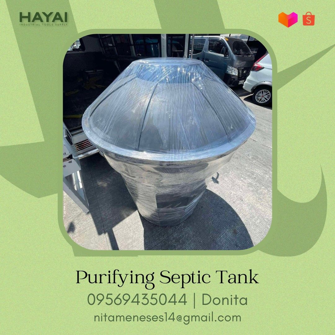 Purifying Septic Tank, Commercial & Industrial, Construction Tools ...