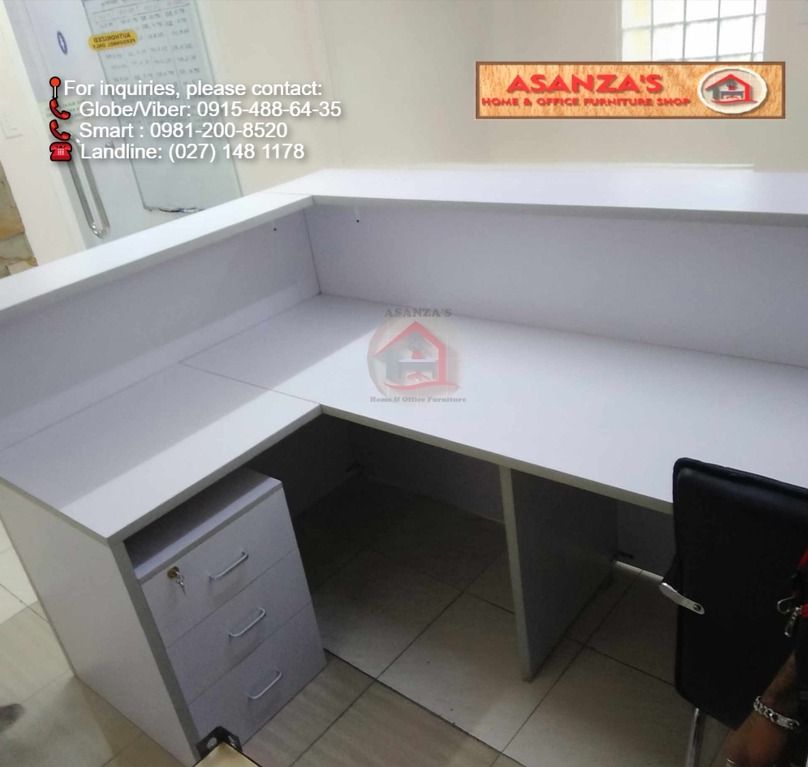 reception desk -factory price-, Furniture & Home Living, Office ...